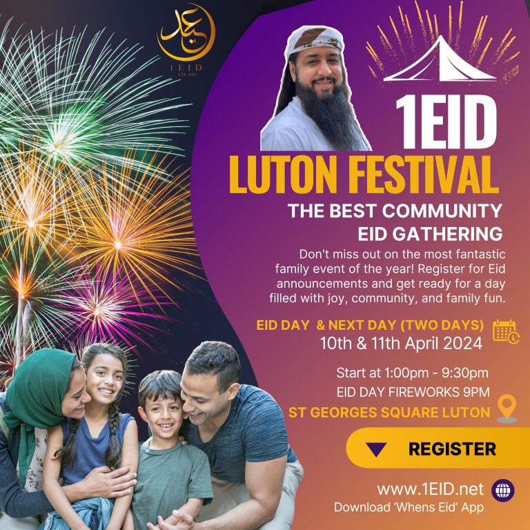 EID IN THE SQUARE – LUTON – Community Events by 1Eid